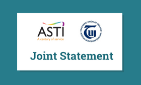 Joint ASTI/ TUI statement: Union intervention halts rollout of ...